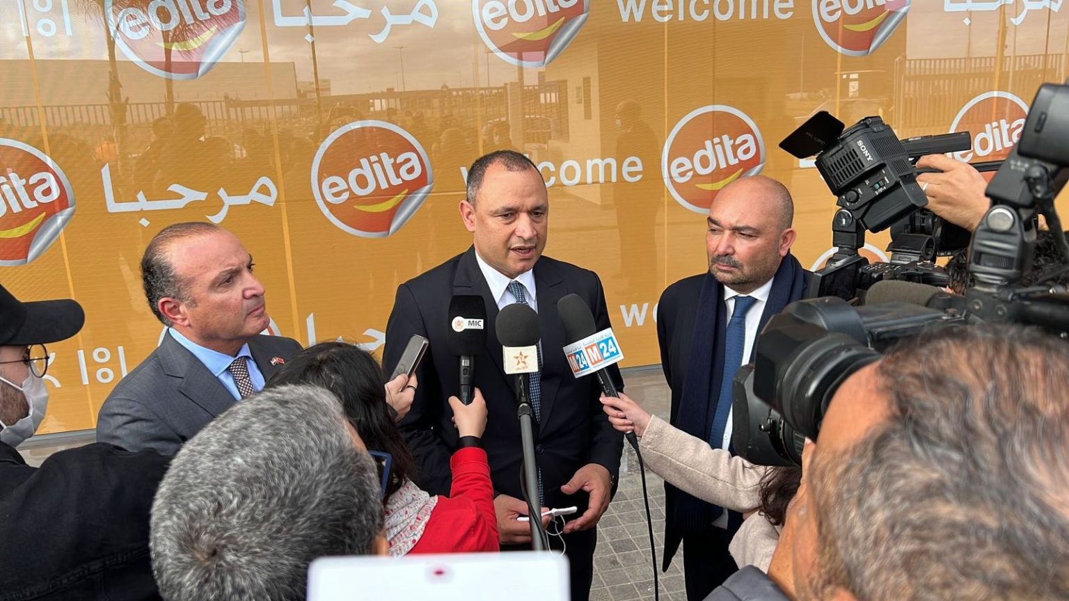 Edita Food Industries Maroc: l'usine de Berrechid officiellement ...