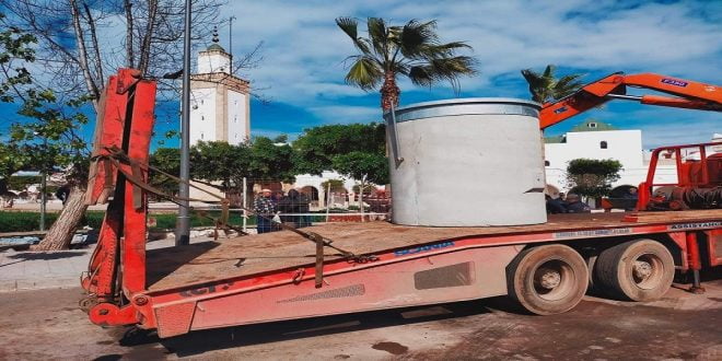 Rabat: installation de conteneurs souterrains à Yacoub El Mansour ...