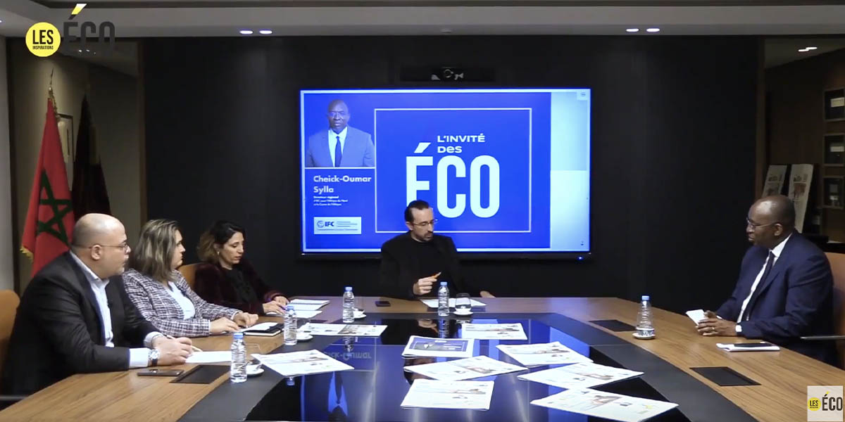 Cheick-Oumar Sylla: la stratégie d'IFC au Maroc (VIDEO) - LeSiteinfo.com