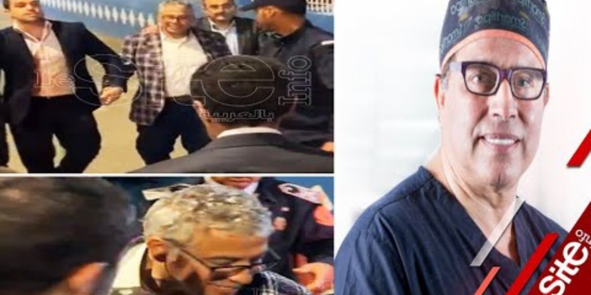 Le moment où Dr Tazi a quitté la prison (VIDEO) - LeSiteinfo.com