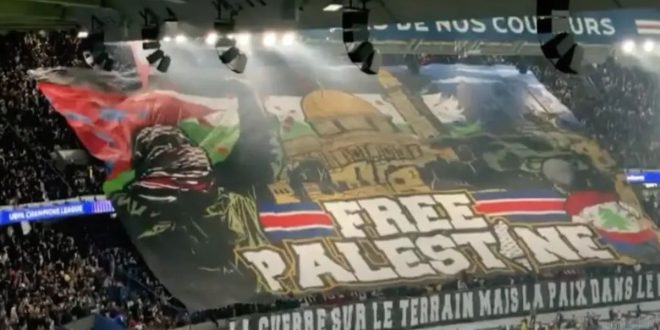 Banderole «Free Palestine»: le PSG ne sera pas sanctionné (UEFA ...