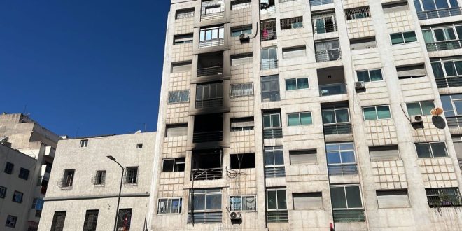 Casablanca : terrible incendie dans un appartement à Zerktouni ...